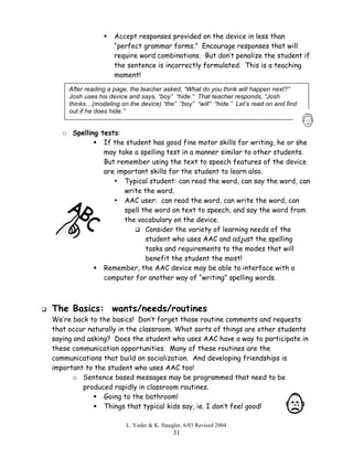 Aac in-the-classroom | PDF