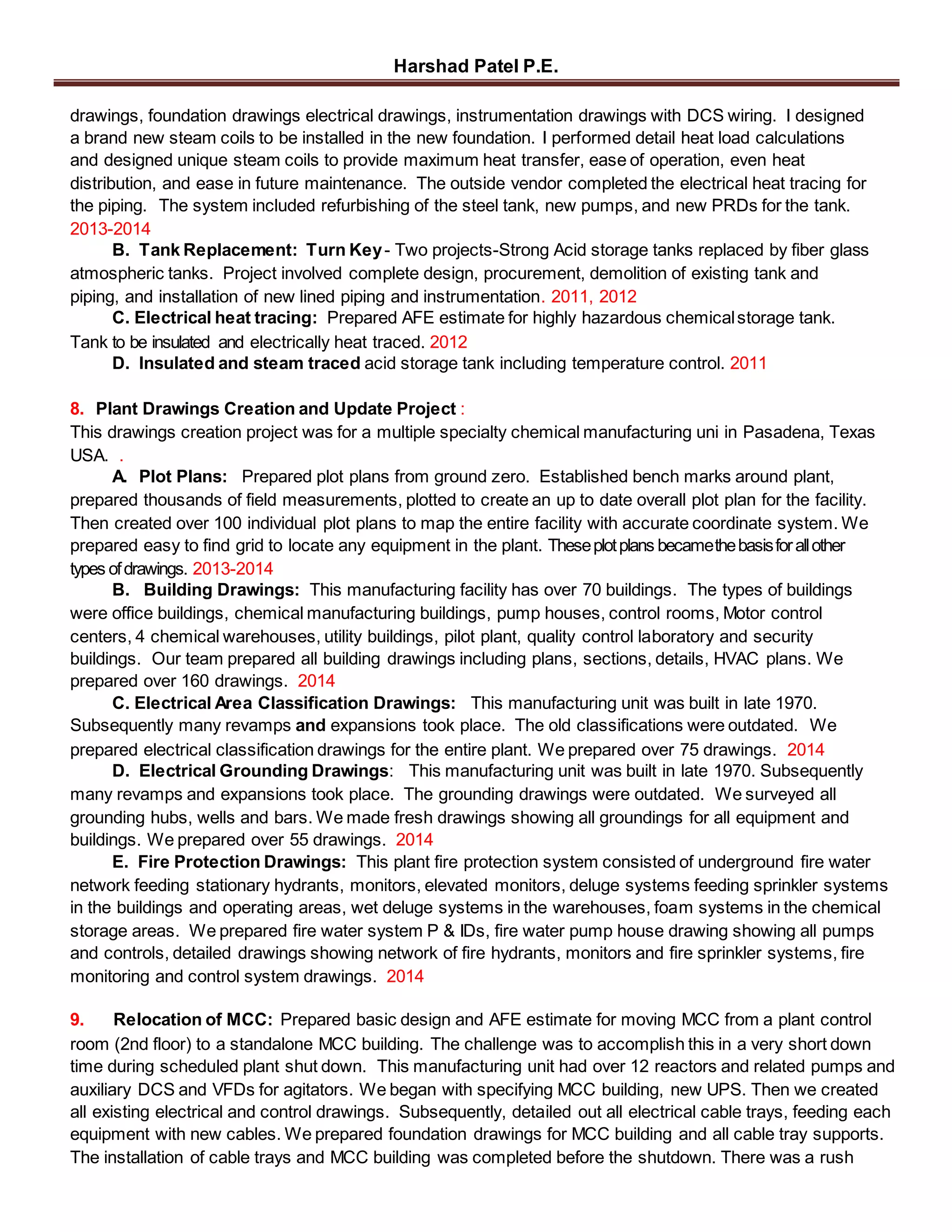 Harshad Patel Resume- hkp-G15 | PDF