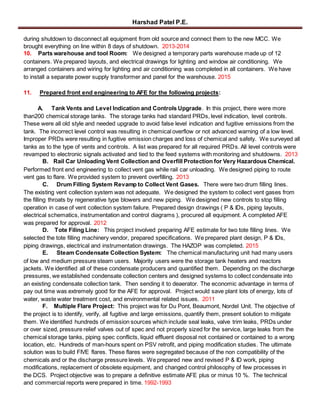 Harshad Patel Resume- hkp-G15 | PDF