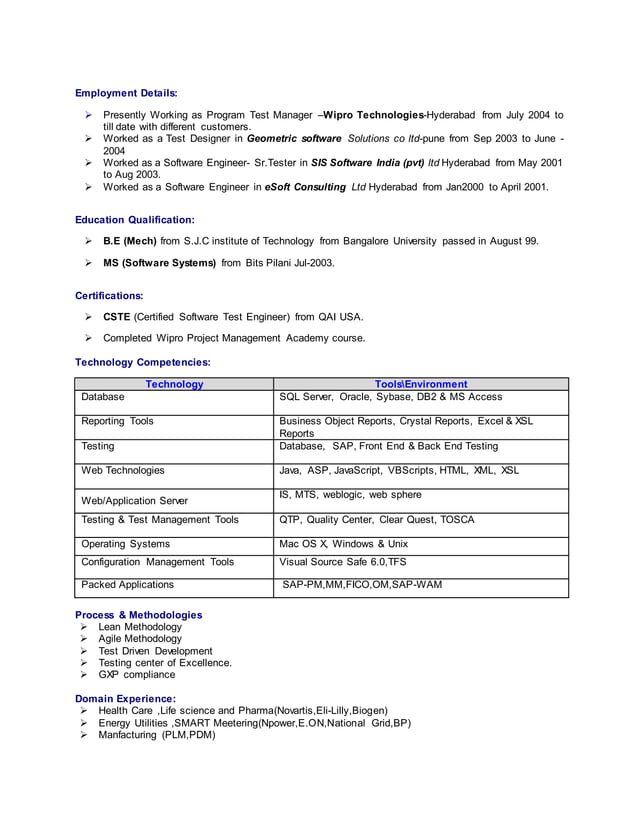 Umesh Resume | DOCX