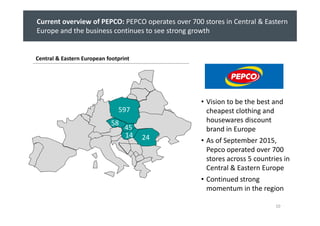 Pepkor Europe Investor Pres 15 11 06 v1 | PDF