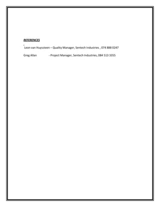 CARL DACE CV | PDF