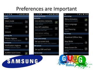 Android Preferences | PPT