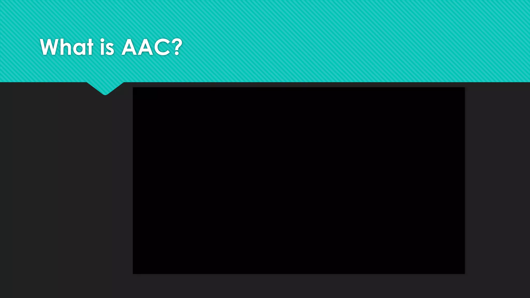 AAC and Aided Language Stimulation | PPTX