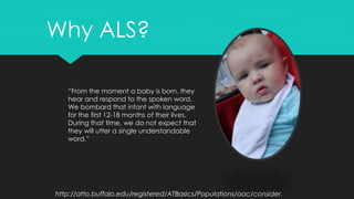 AAC and Aided Language Stimulation | PPT