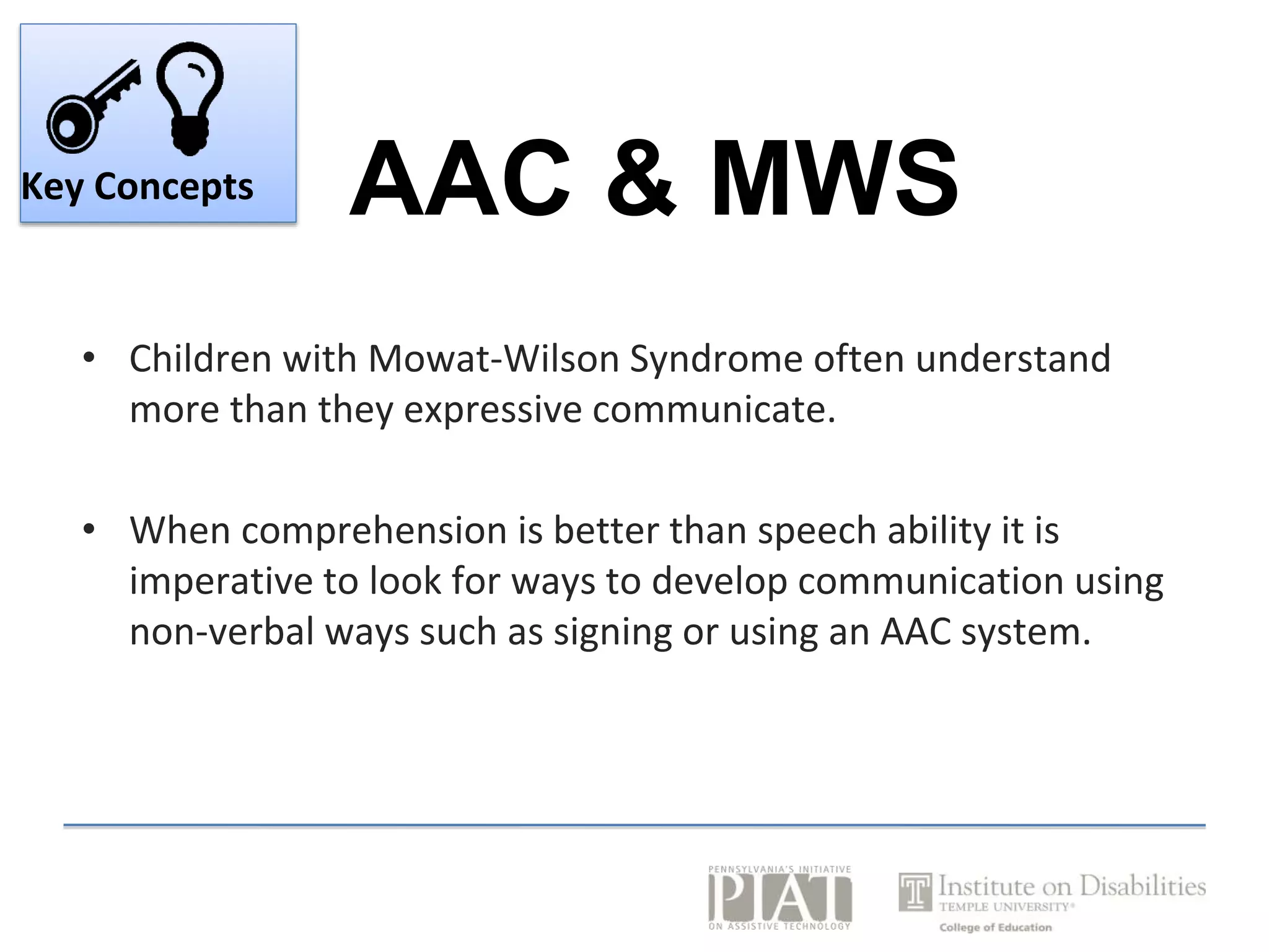 Aac and mowat wilson syndrome 0617 | PPTX