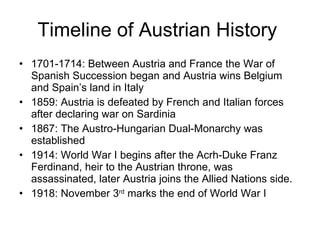 Aac austria powerpoint[1] | PPT | Europe Travel | Travel Locations