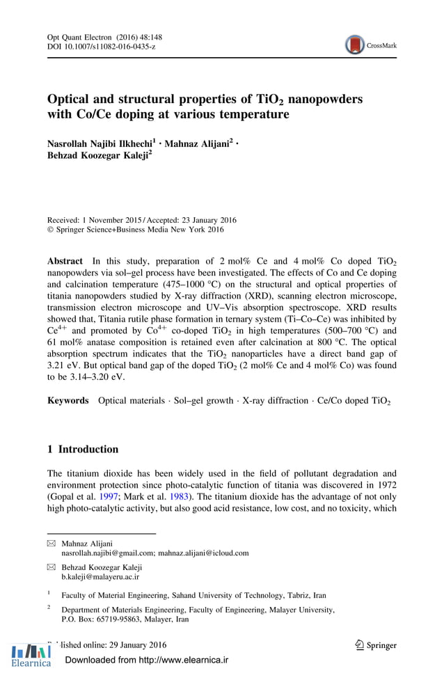 final accept-Optical and structural properties of TiO2 nanopowders with ...