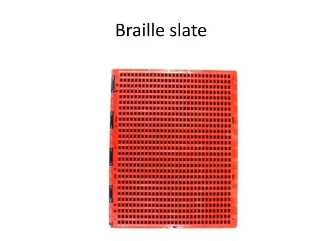 Introduction of braille | PPTX
