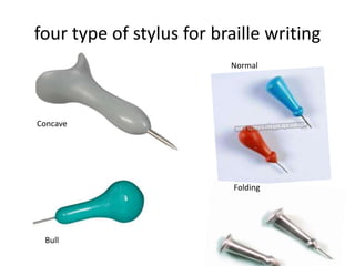 Introduction of braille | PPTX