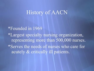 AACN | PPT