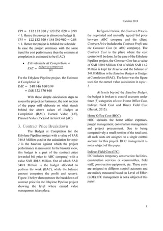 Highlights on Earned Value Management Elements | PDF | Business ...