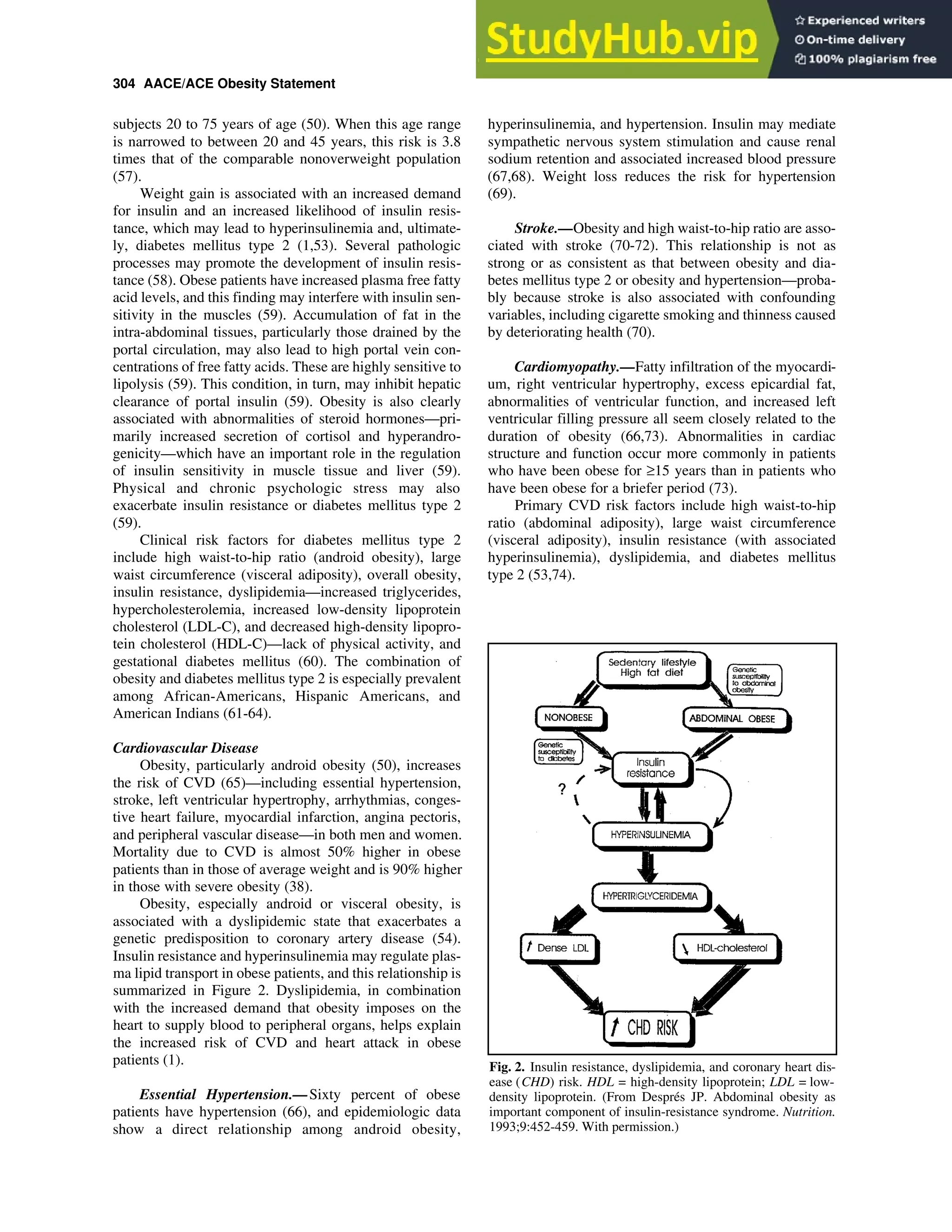 AACE ACE POSITION STATEMENT ON THE PREVENTION, DIAGNOSIS, AND TREATMENT ...