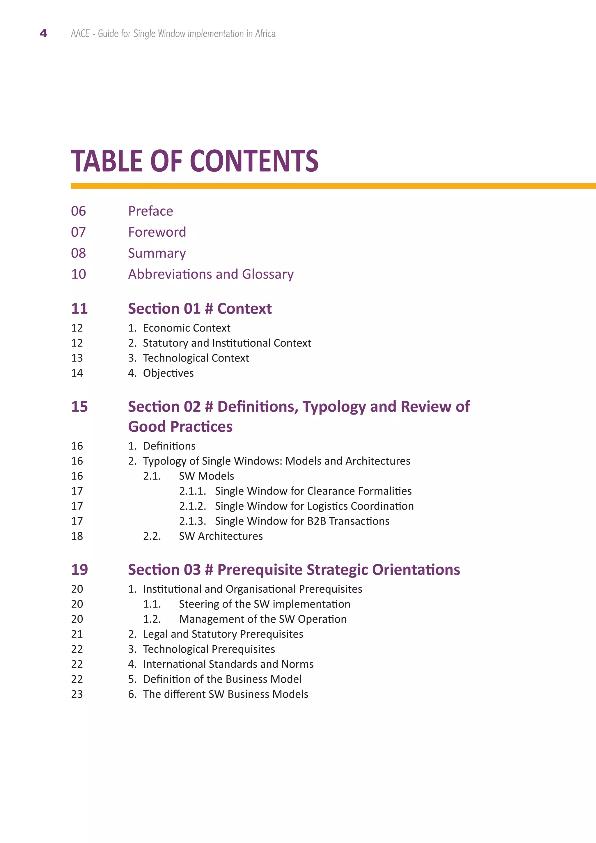 AAEC guidelines single_window 2013 | PDF