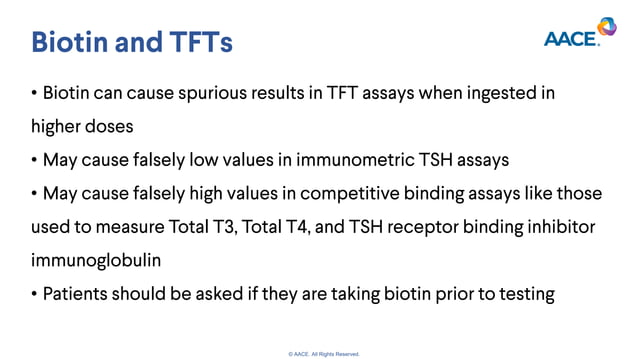 AACE TRC Interpretation of TFTs Part 3-FINAL.pdf | Thyroid Disorders ...