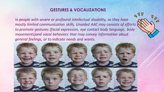AUGMENTATIVE AND ALTERNATIVE COMMUNICATION FOR PEOPLE WITH INTELLECTUAL DISABILITY | PDF | Brain ...