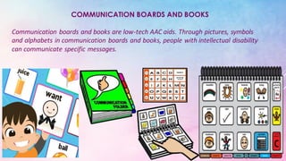 AUGMENTATIVE AND ALTERNATIVE COMMUNICATION FOR PEOPLE WITH INTELLECTUAL DISABILITY | PDF | Brain ...