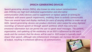 AUGMENTATIVE AND ALTERNATIVE COMMUNICATION FOR PEOPLE WITH INTELLECTUAL DISABILITY | PDF | Brain ...