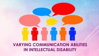 AUGMENTATIVE AND ALTERNATIVE COMMUNICATION FOR PEOPLE WITH INTELLECTUAL DISABILITY | PDF | Brain ...