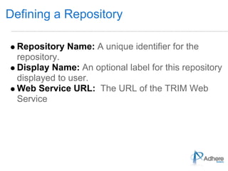 Indexing HP's Trim Context with the Google Search Appliance | PPT