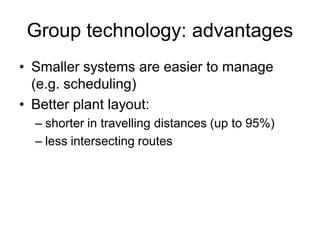 Applications of the PMP. Cell Formation in Group Technology | PDF