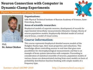 Introductory Lecture to Physics, Chemistry and Living Systems Stream | PPT