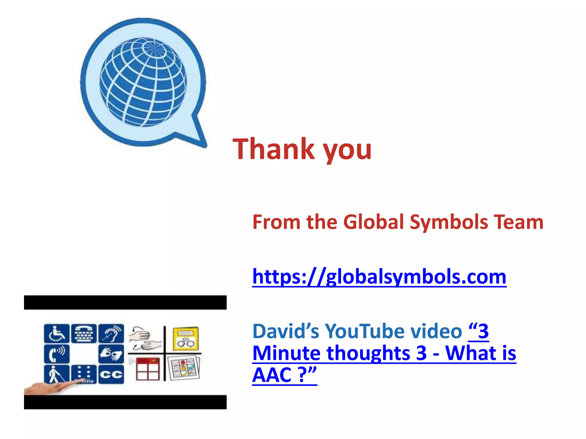 AAC Symbol introductory Overview | PPTX | Brain and Nervous System ...