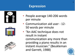 AAC Symbol introductory Overview | PPTX | Brain and Nervous System ...