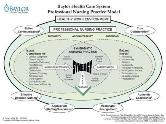 Aacn synergy model for patient care