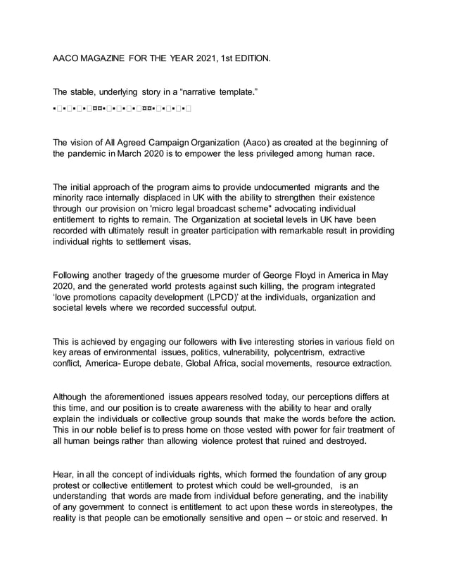 Aaco mag template | DOCX