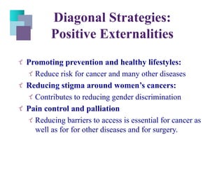 Closing the cancer divide: Implementing a diagonal approach | PDF