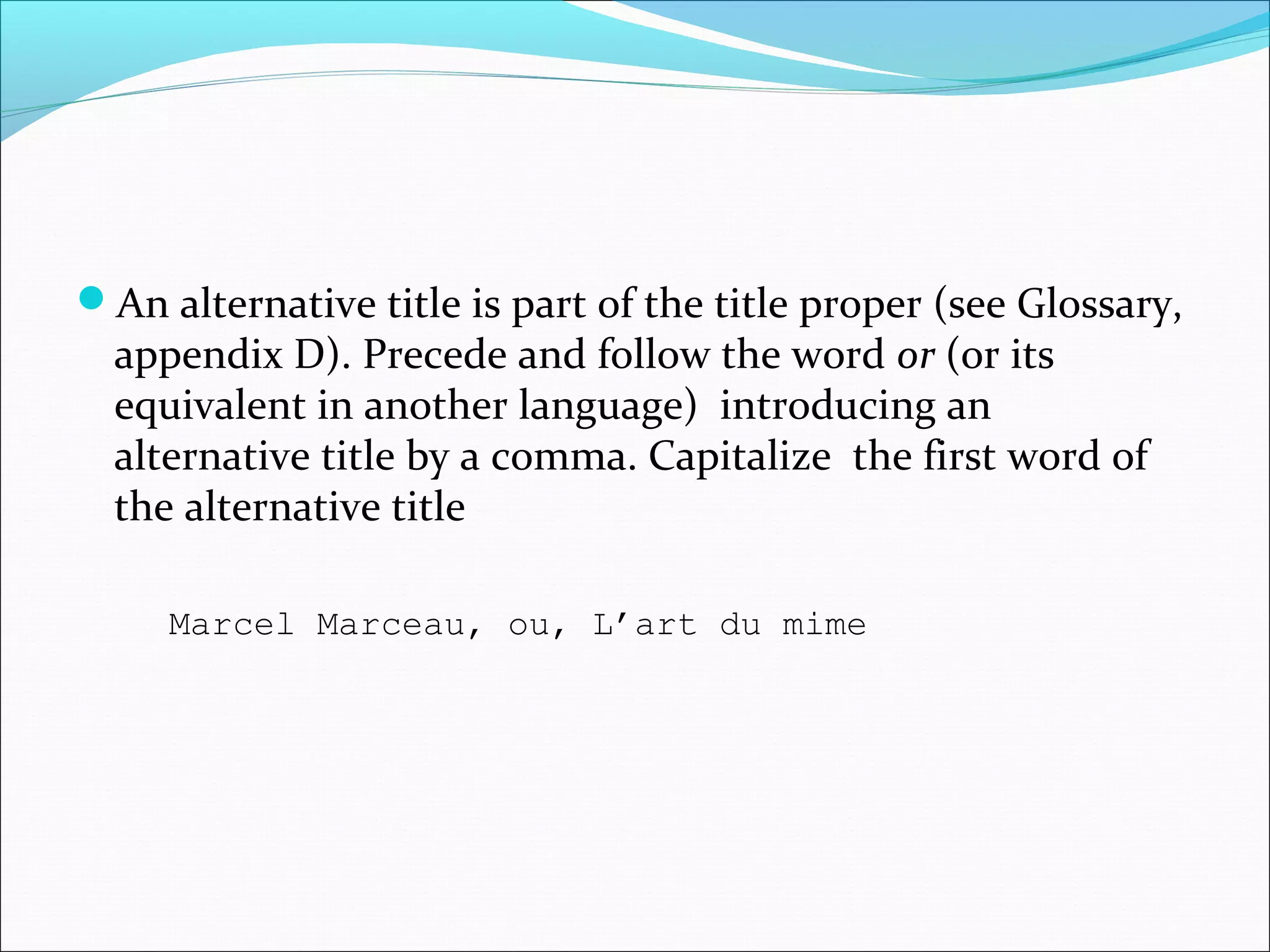 AACR2 8 Areas of Bibliographic Description | PPT