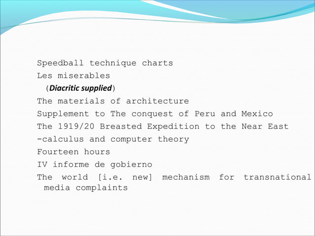 AACR2 8 Areas of Bibliographic Description | PPT