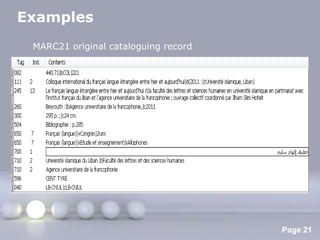Anglo American Cataloging Rules 2nd Ed. - AACR2 | PPTX