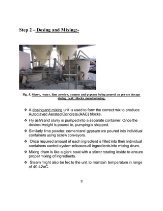 Autoclaved Aerated Concrete Bricks (AAC) Seminar Report. | DOCX