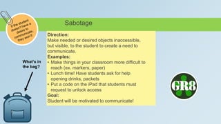 AAC Teaching Strategies for Partners | PPTX