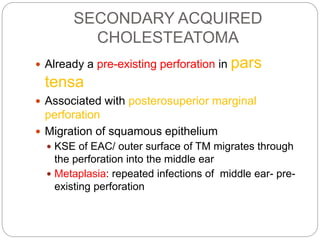 Attico antral disease | PPTX