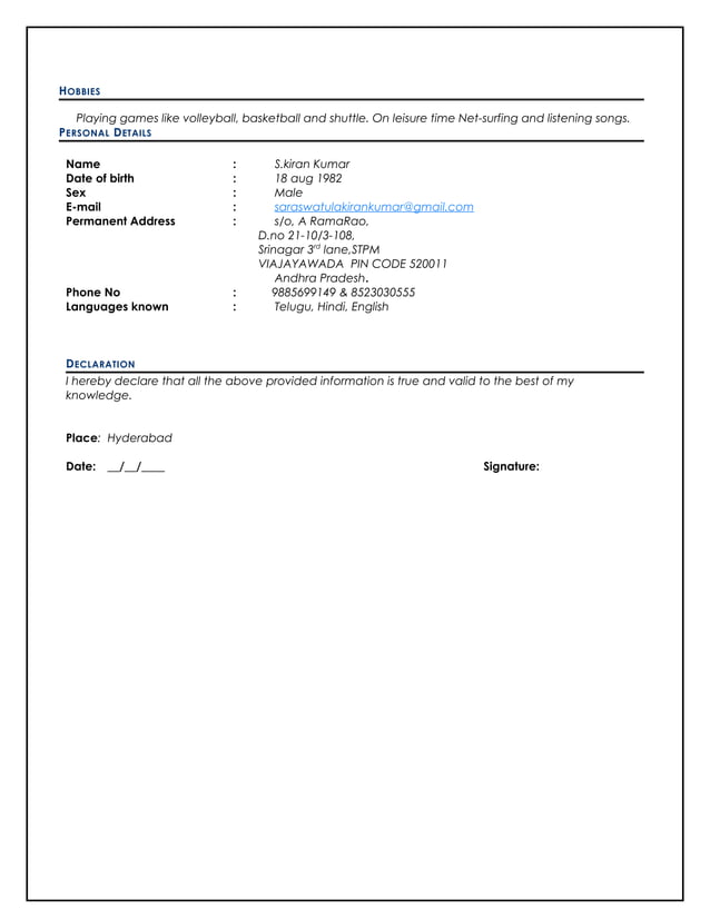 KIRAN UPDATED CV | DOC