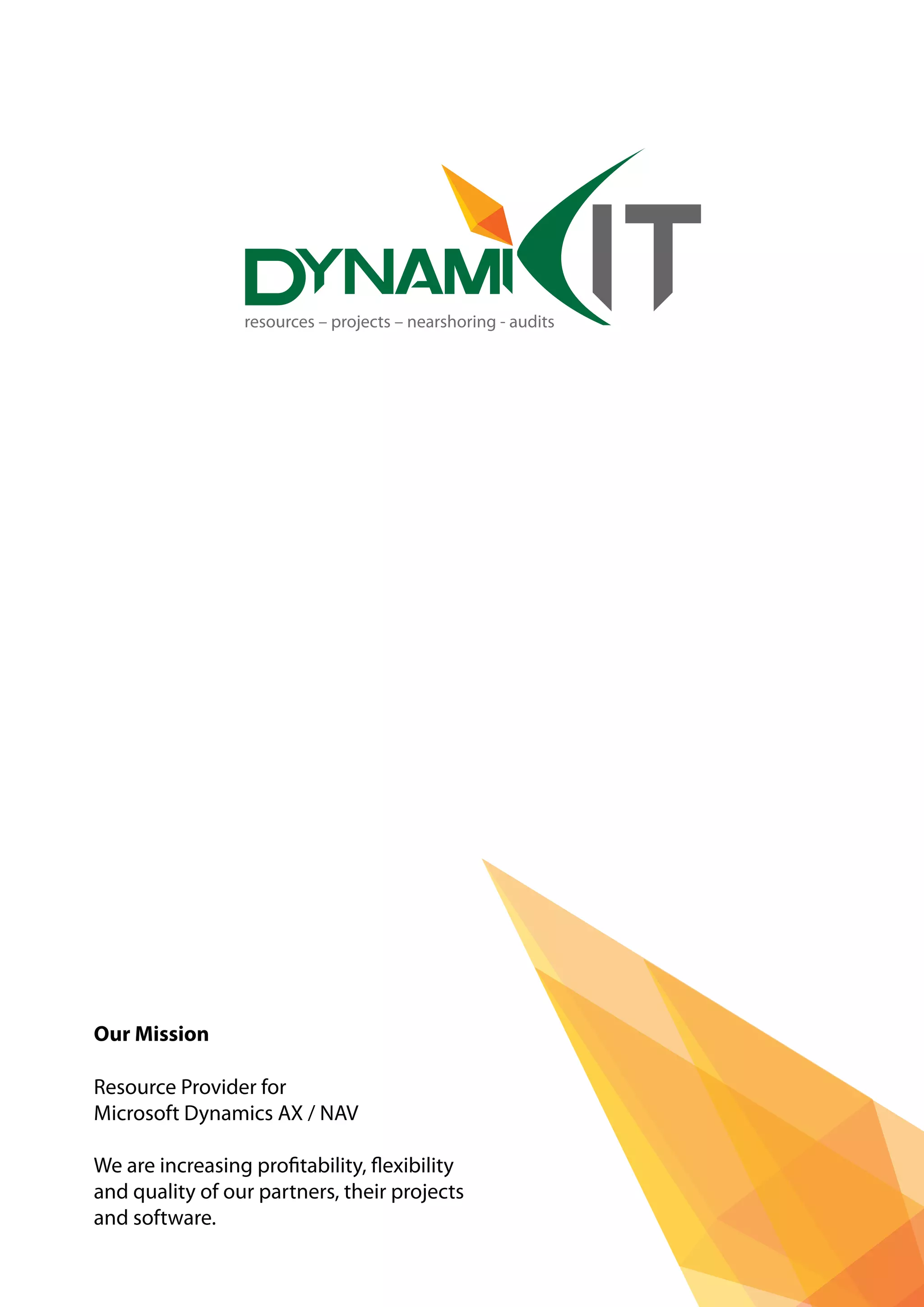 Dynamix IT GmbH - Company Profile - EN-US DINA4 - Email | PDF