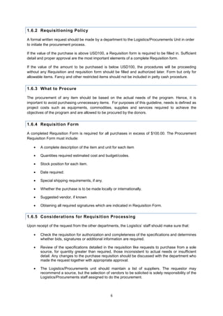 Aada procurement and logistics_rules_and_regulations final oct 11 rs | PDF