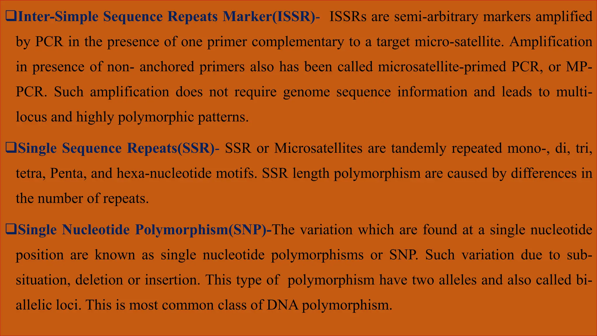 Marker assisted selection in fruit crops | PPTX