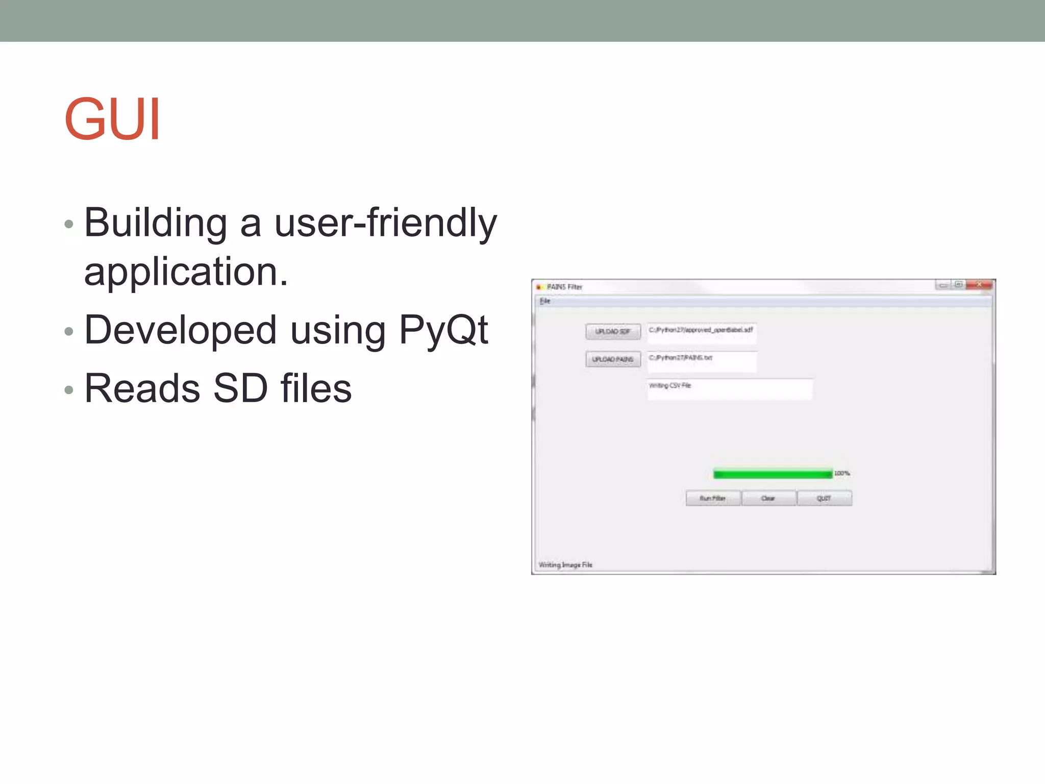 PAINS Filter Tool | PPTX