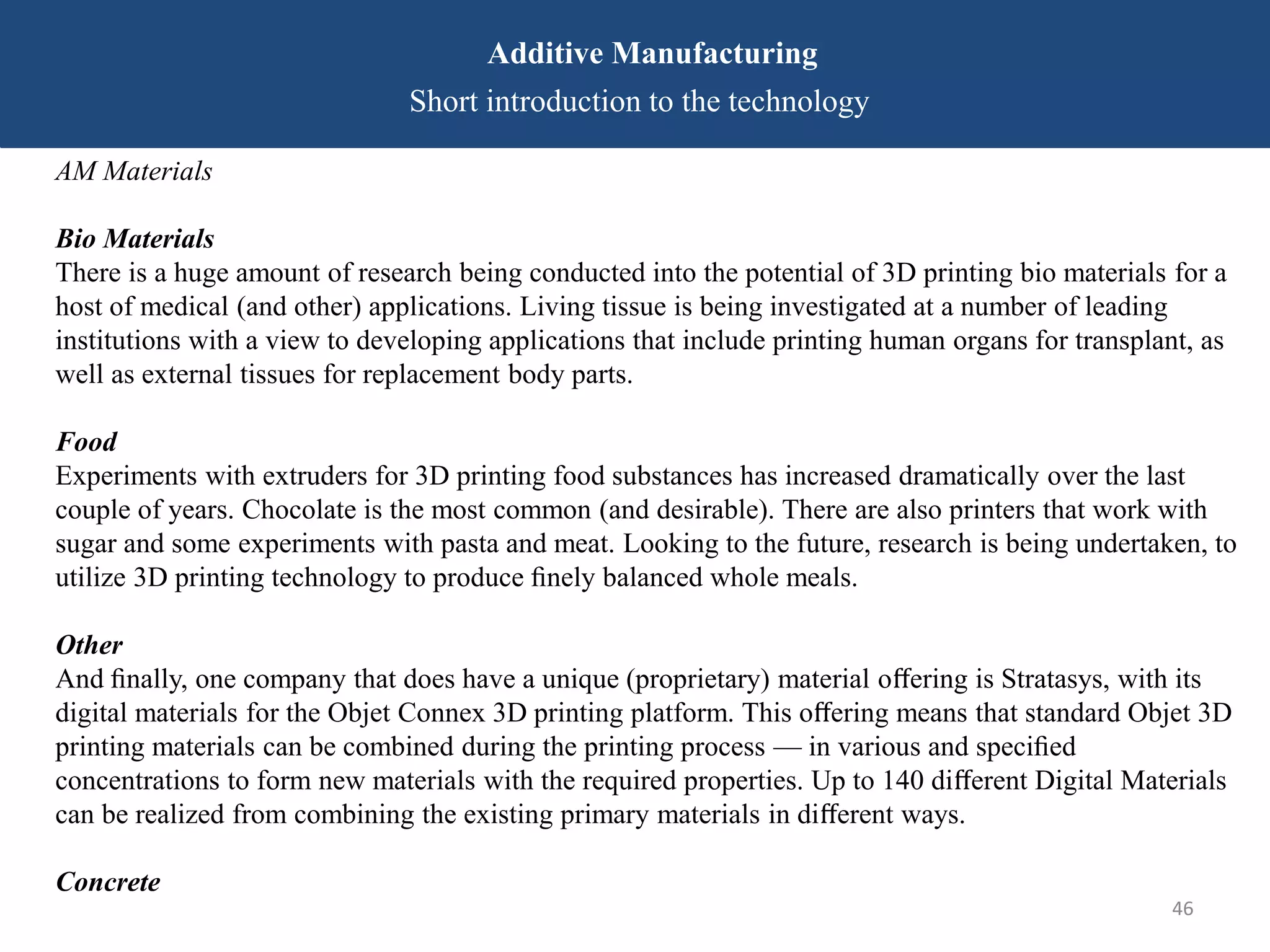 Additive manufacturing 3D Printing technology | PPTX