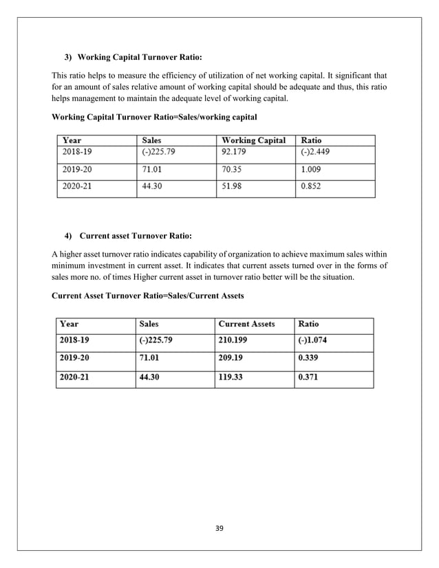Working Capital Management - BBA PROJECT REPORT | PDF | Business ...