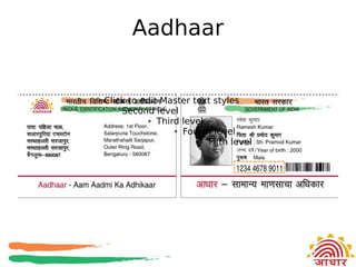 Aadhaar enrollment process english 2 | PDF | Secondary Education ...