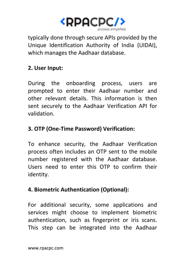 Aadhaar Verification API for Seamless User Onboarding.docx