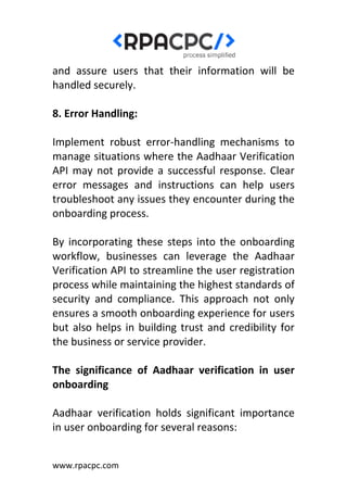 Aadhaar Verification API for Seamless User Onboarding.docx