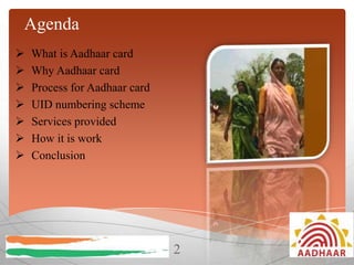 Aadhar card | PPTX