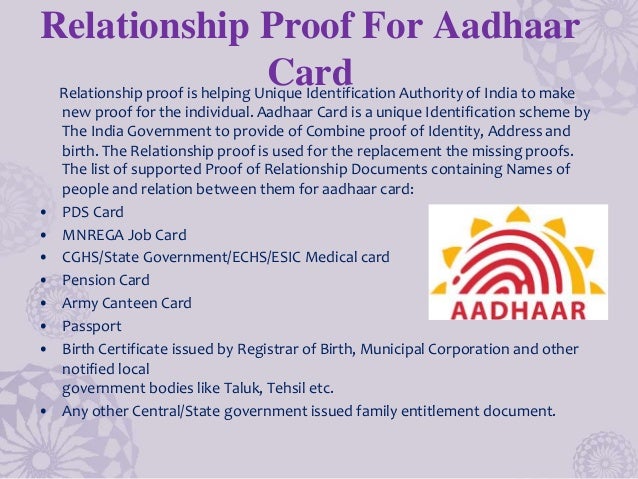 Aadhar card number