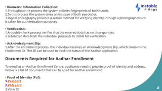 Aadhar Enrollment Centre: Quick Registration Guide | PPTX